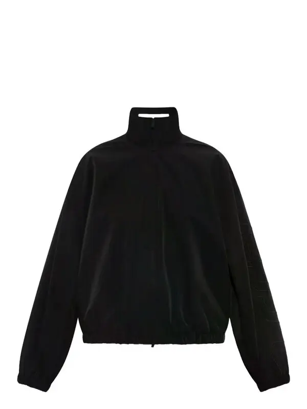 Fear Of God Essentials Logo-patch Jacket - Black