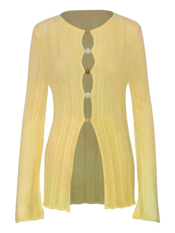 BAOBAB Corsica Cardigan - Yellow