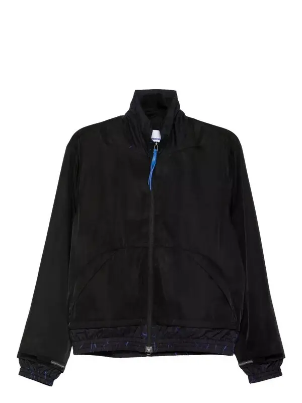 ADER ERROR Graphic-print Panelled Jacket - Black
