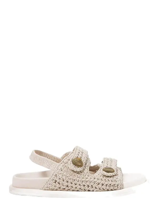 TWINSET Heeled Sandal - Pearl