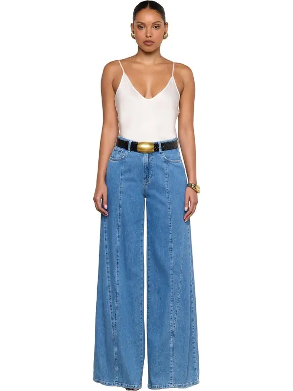 L'Agence Niles Wide-leg Jean - Torsten