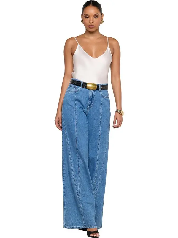 L'Agence Niles Wide-leg Jean - Torsten