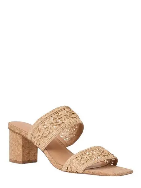 Andre Assous Rocio Raffia Sandal - Natural/natural