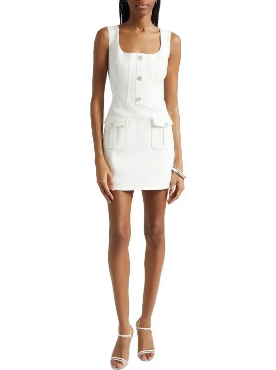 Ramy Brook Azalea Cotton Blend Minidress - Ivory
