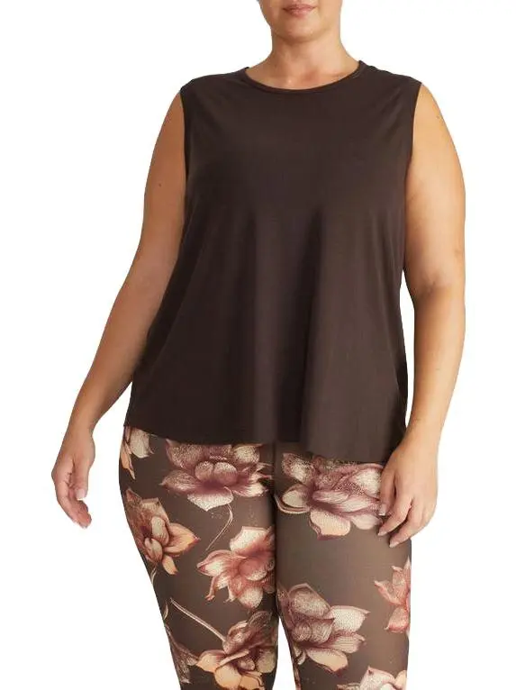 Universal Standard Mia Tank - Darkest Brown