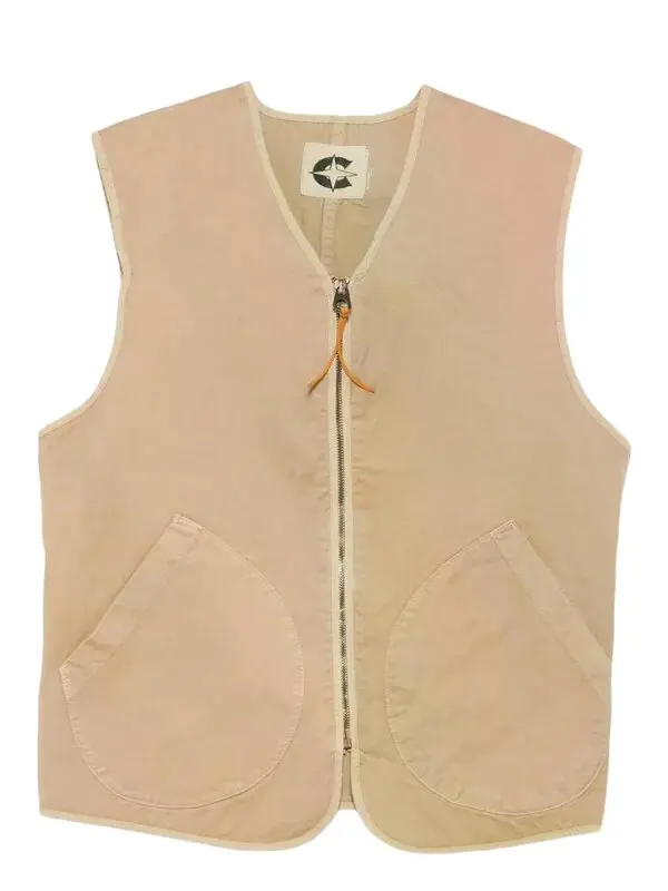 CHESAPEAKE'S Pocket-detail Zip-up Jacket - Neutrals