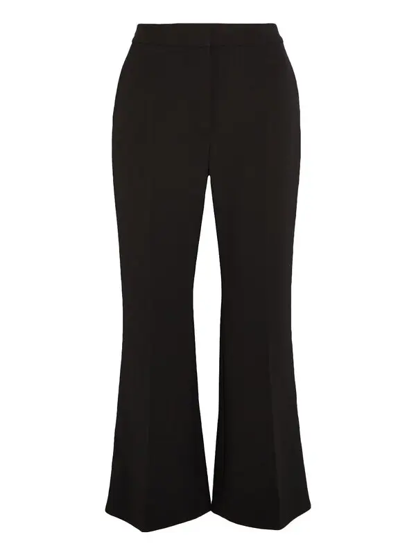 Stella McCartney Stretch-wool Bootcut Pants - Black