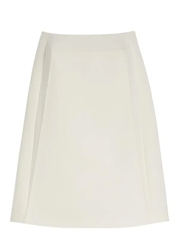 JIL SANDER Straight Knee Length Skirt - Porcelain
