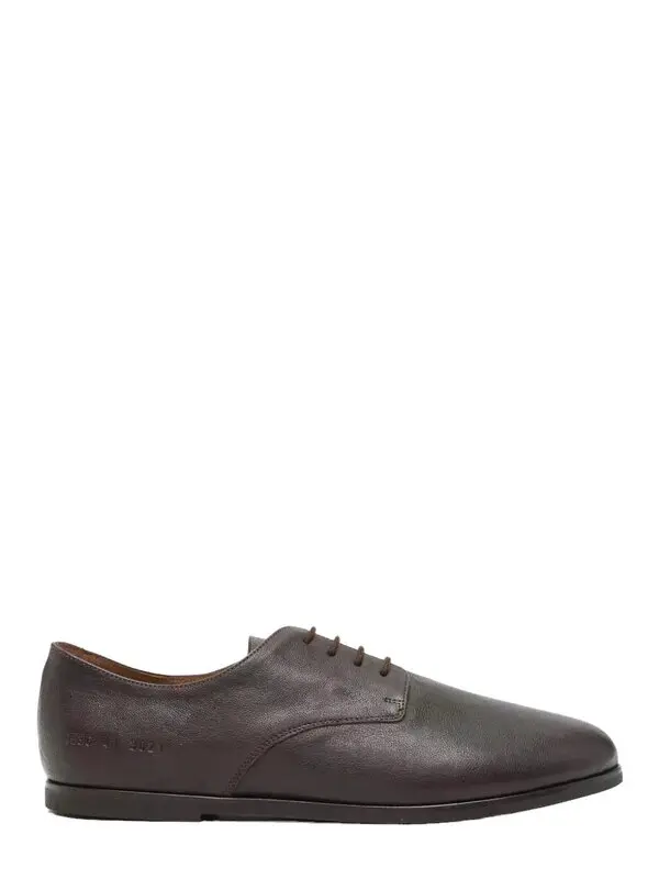 COMMON PROJECTS Almond-toe Derby Shoes - Brown