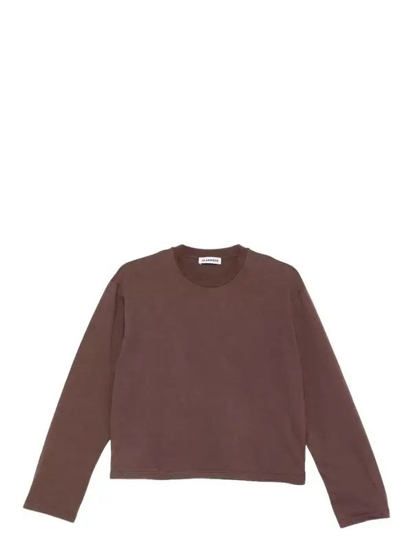 JIL SANDER Long-sleeve T-shirt - Brown