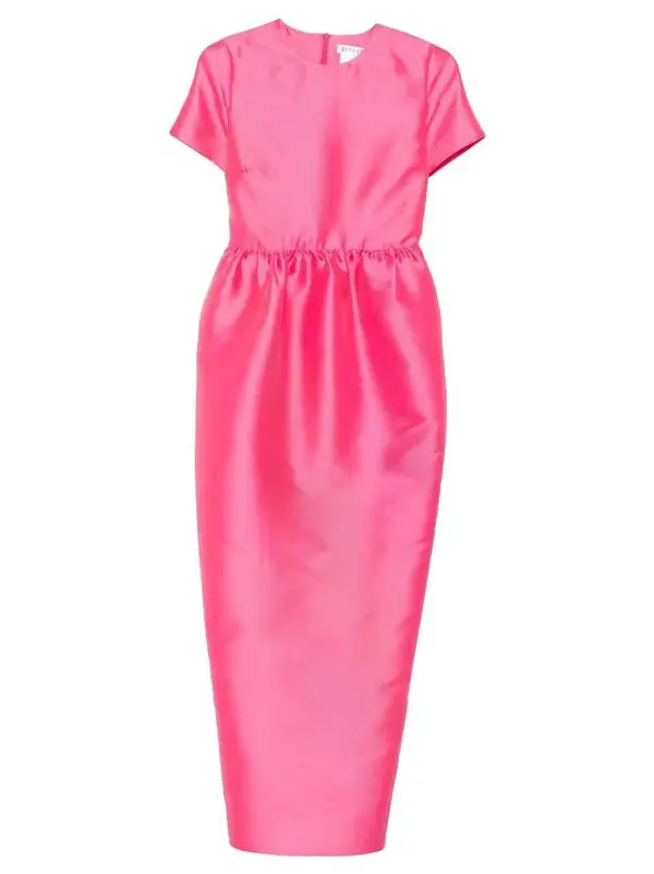 Bernadette Lexi Gathered-waist Dress - Pink