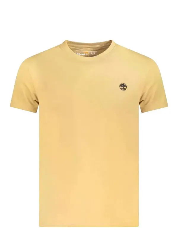 Timberland Embroidered-logo Cotton T-shirt - Neutrals