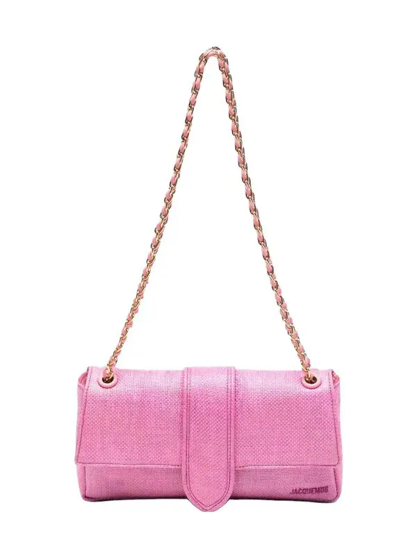 Jacquemus The Bambino Chain Shoulder Bag - Pink