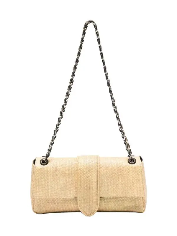 Jacquemus The Bambino Chain Shoulder Bag - Neutrals
