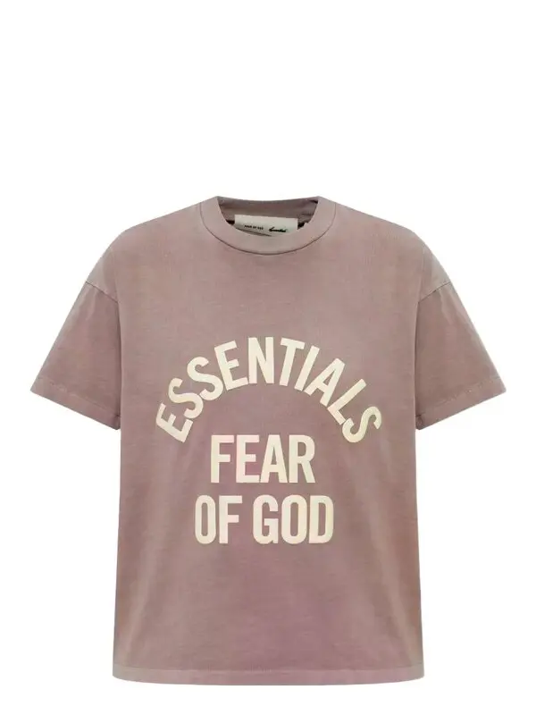 Fear Of God Logo-print T-shirt - Purple