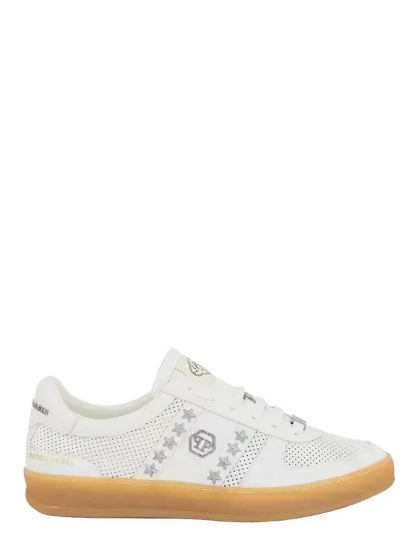 Philipp Plein Retro Rebel Sneakers - White