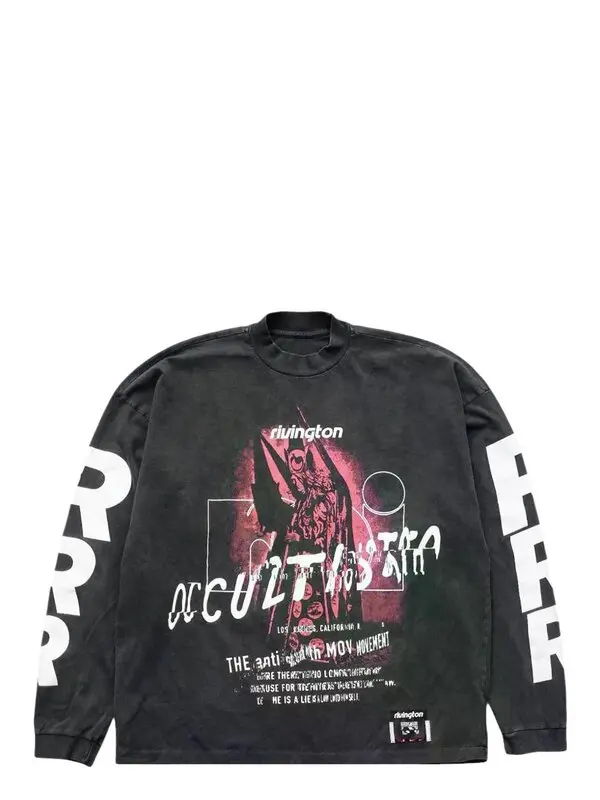RRR123 Occultista Long-sleeve T-shirt - Black