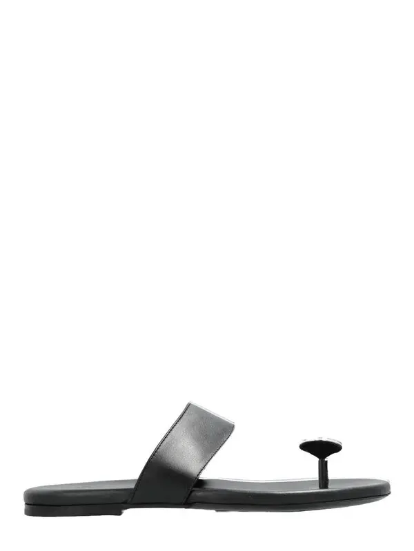 IRO PARIS Stud Leather Sandals - Black