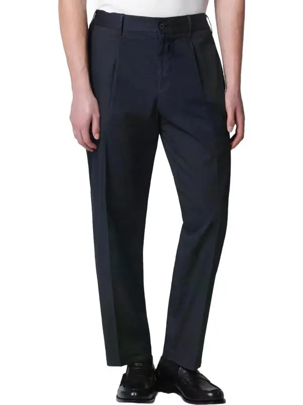 SANTANIELLO Irno Pleated Trousers - Blue