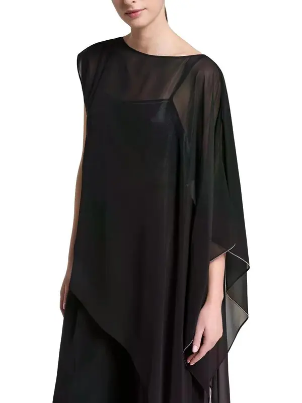 Peserico Asymmetric-hem Top - Black