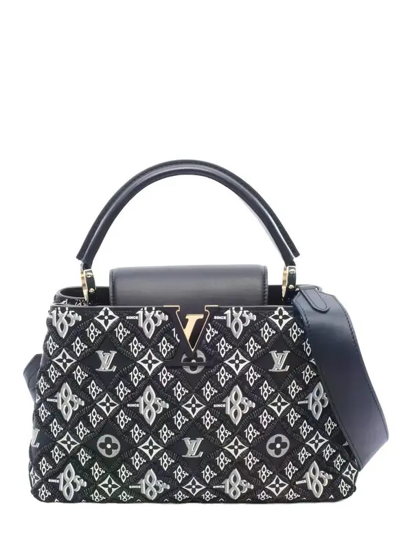 LOUIS VUITTON 2021 Capucines Mm Handbag - Black