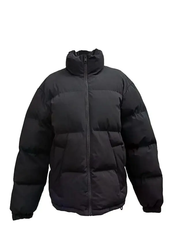 Sandro Quilted Down Jacket - Black