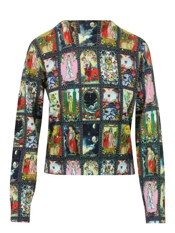 Alice + Olivia Tarot-print Sweater - Multicolour