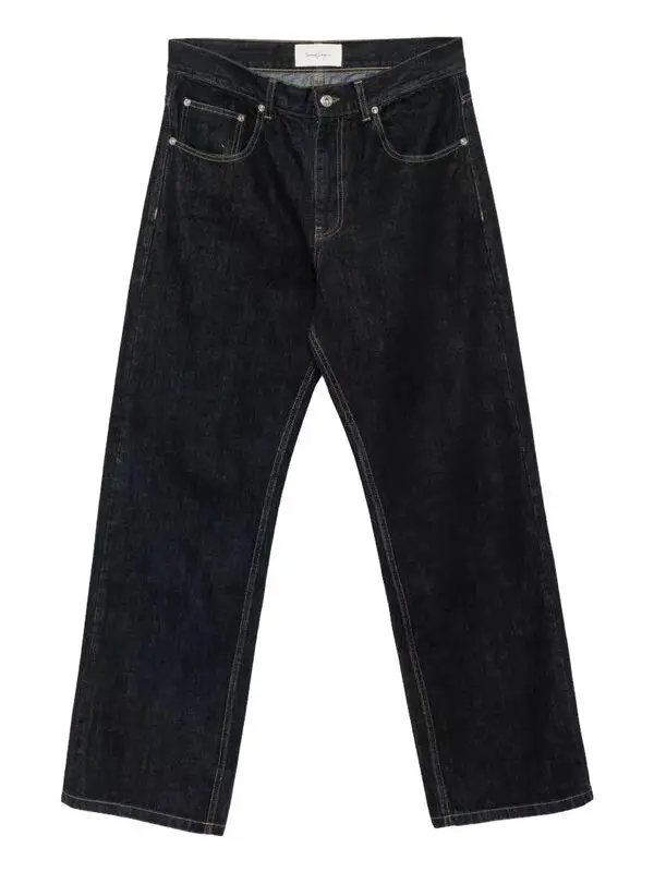 SECOND / LAYER Big Papi Straight-leg Jeans - Blue