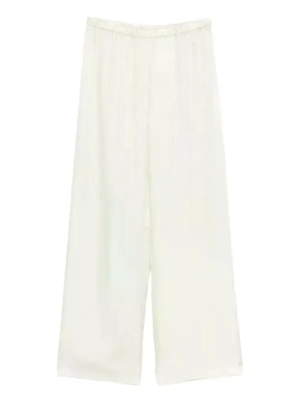 Enza Costa Fluid Twill Trousers - Green