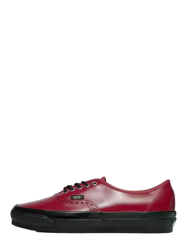 VANS Authentic 44 Brogue-detail Sneakers - Red