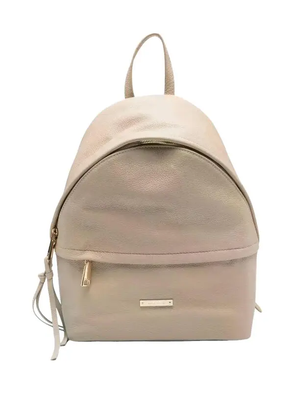 CROMIA Grained-leather Backpack - Neutrals