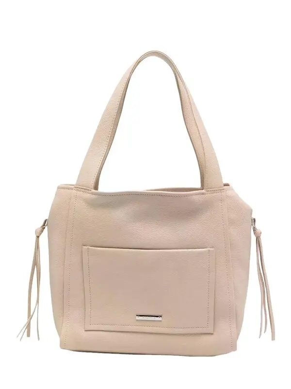 CROMIA Leather Tote Bag - Neutrals