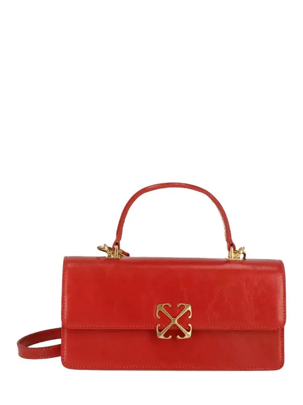 Off-White Arrows Plaque Shoulder Bag - Red