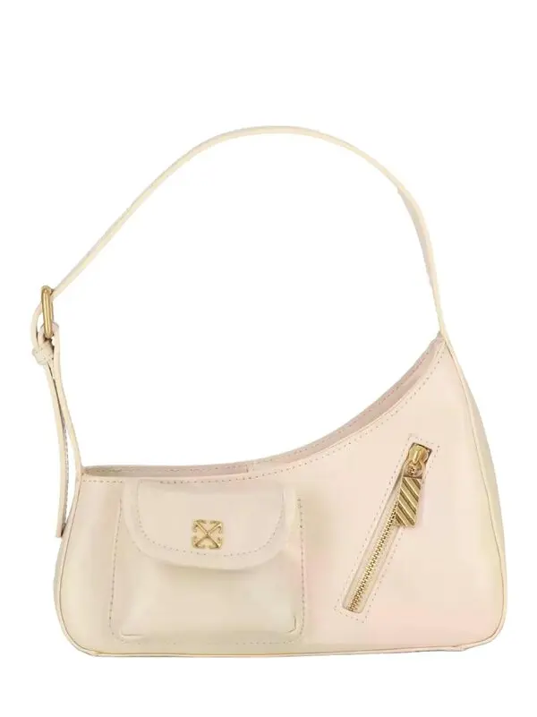 Off-White Arrows-plaque Pocket-detail Shoulder Bag - Neutrals