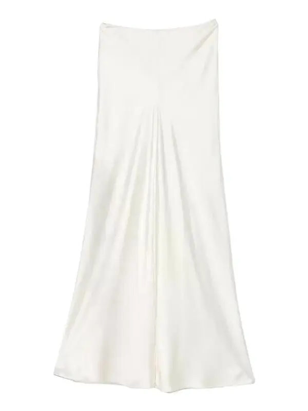 Norma Kamali Elephant Bias Trousers - White