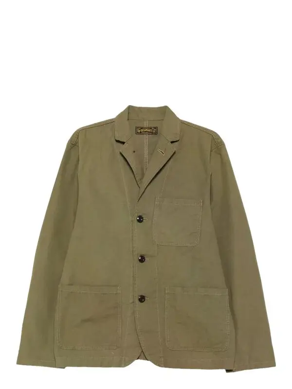 CHESAPEAKE'S Notched-lapels Patch-pocket Jacket - Green