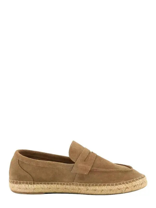 Boggi Milano Suede Espadrilles - Neutrals