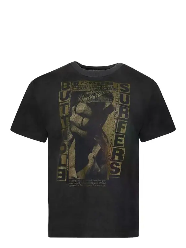 EARTHLING VIP Graphic-print T-shirt - Black
