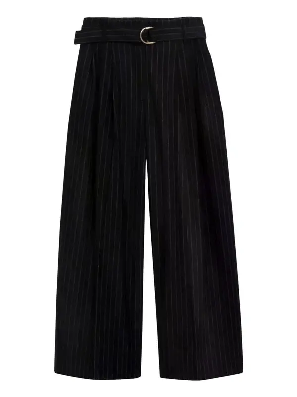 3.1 Phillip Lim Flannel Striped Wide-leg Trousers - Blue