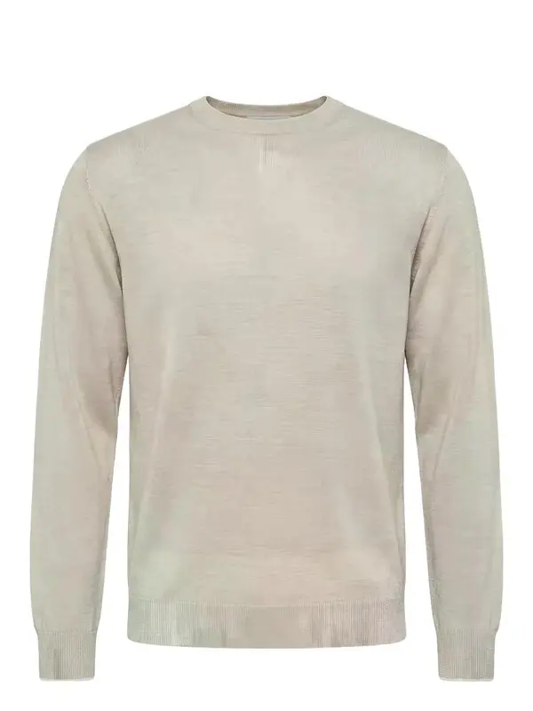 Peserico Fine-knit Crew-neck Sweater - Neutrals