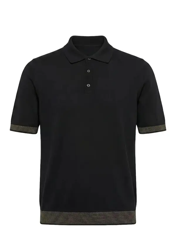 Peserico Short-sleeves Polo Shirt - Black
