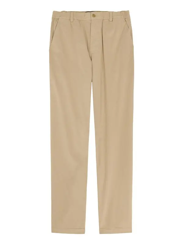 Paige Eberton Straight-leg Trousers - Khaki