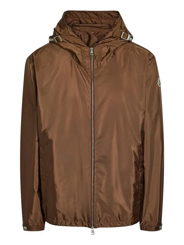 Moncler Remoray Hooded Nylon Jacket - Brown