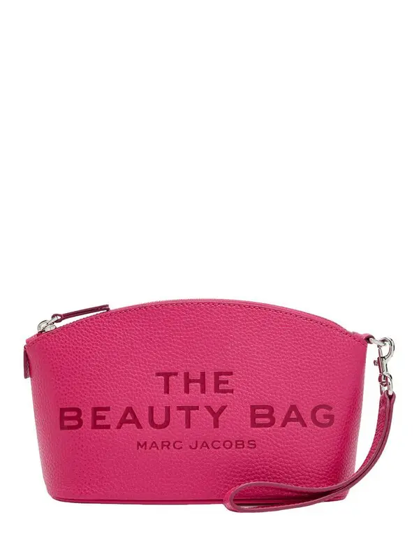 Marc Jacobs Grained Leather Wristlet Bag - Plum