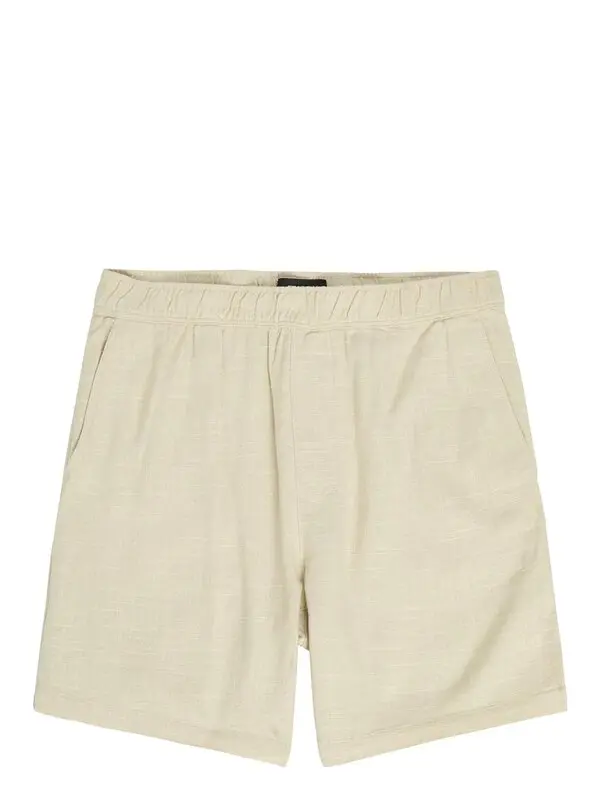 Paige Elijah Woven Shorts - Cream