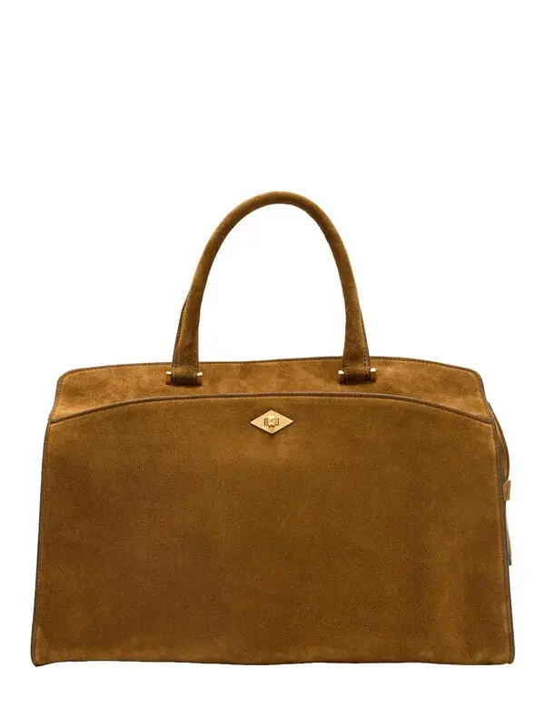 METIER Private Eye Suede Tote Bag - Tan