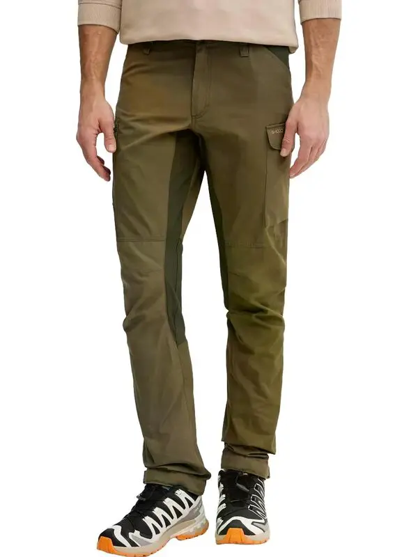 Fjallraven G-1000 Paneled Cargo Pants - Green