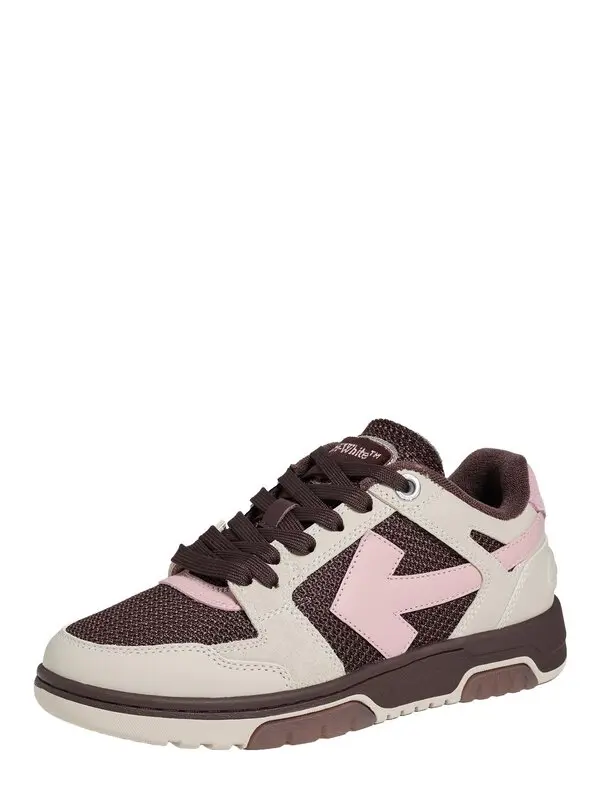 Off-White Slim Out Of Office Sneakers - Ecru/rose Pink