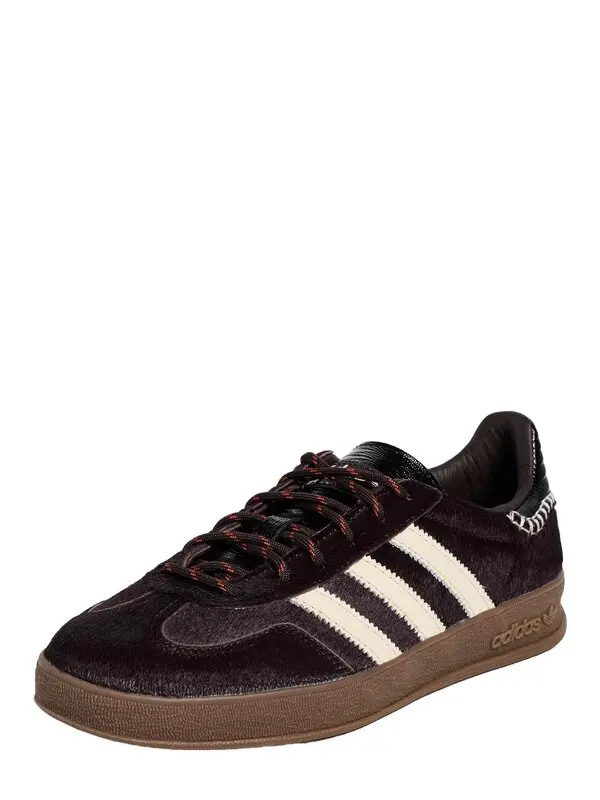 WALES BONNER X ADIDAS Gazelle Pony Sneakers - Aurora Coffee/white/black