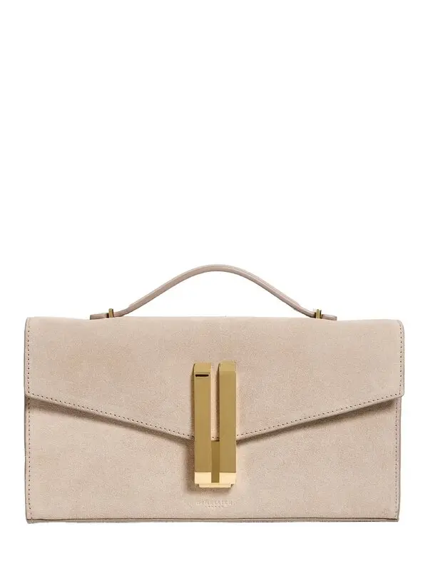 DEMELLIER Vancouver Clutch Handbag - Light Taupe